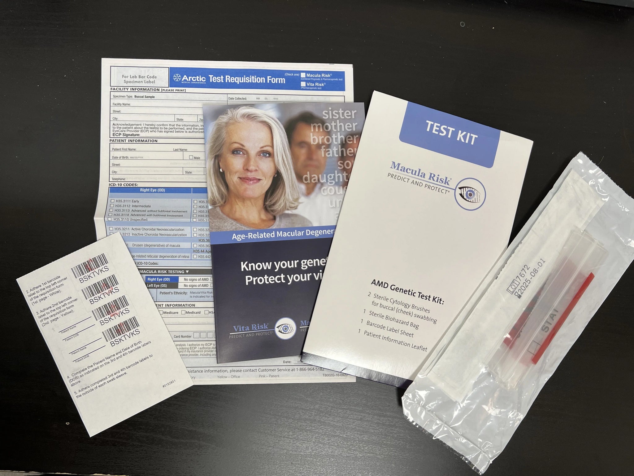 Macula Risk - Home Testing Kit, genetics testing - DrAnaJuricic – Dr ...